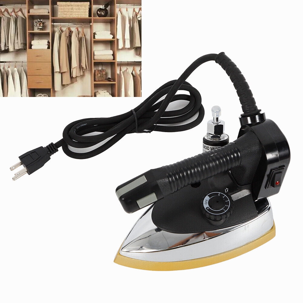 Professional Grade Electric Steam Iron Set Classic Gravity Flatiron ...