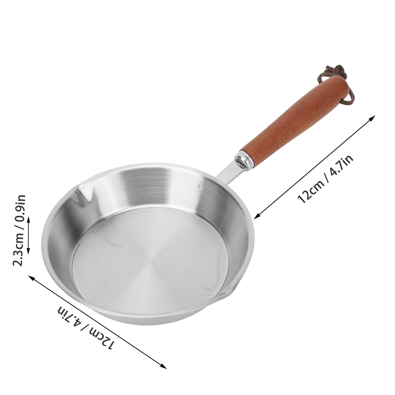 Professional Grade Fry Pan, Even Heat Distribution Long,Lasting ...