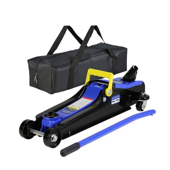 Professional-Grade Hydraulic Floor Jack, 2Low Profile Automotive Jack ...