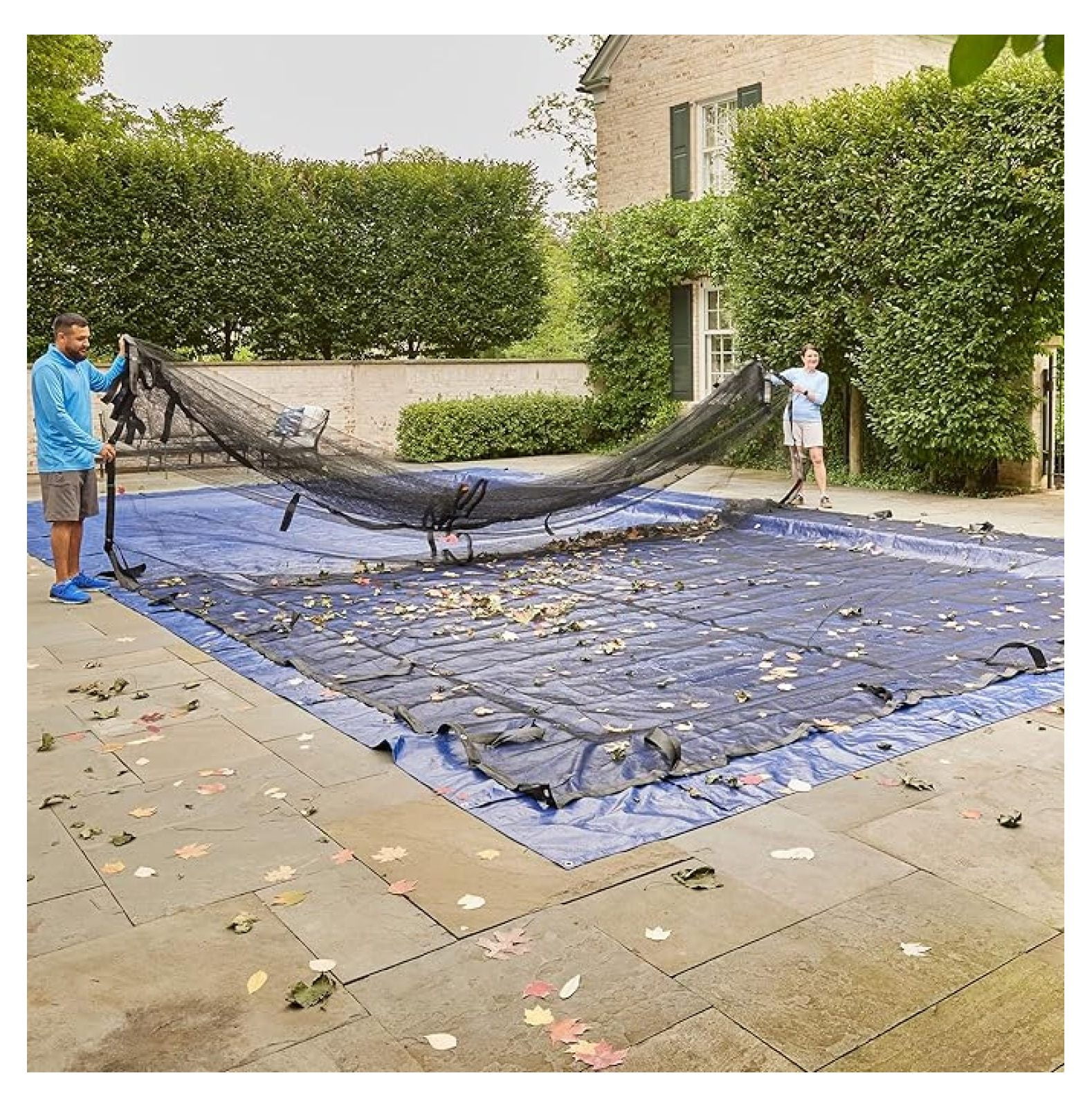 Professional Grade Leaf Nets for In-Ground Swimming Pools | Keeps ...