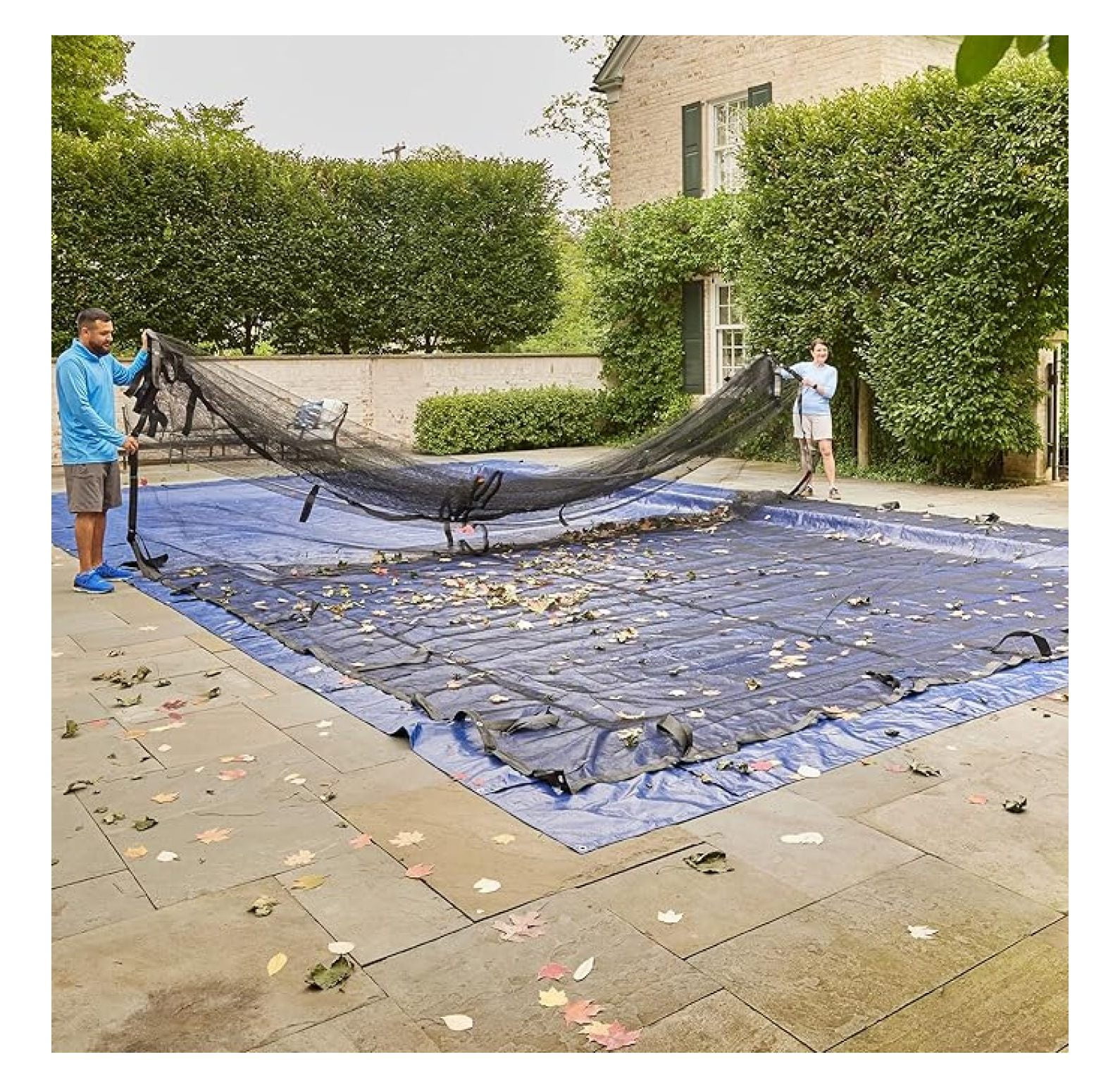 Professional Grade Leaf Nets for In-Ground Swimming Pools | Keeps ...