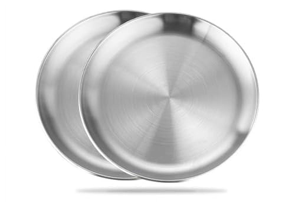 Professional-Grade Pizza Tray Set – 12” Aluminum Coupe Style, Perfect ...