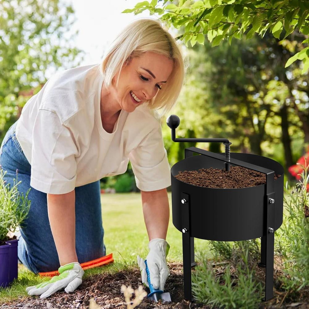 Professional Grade Rotary Sifter & Rock Strainer Kit - Heavy Duty ...