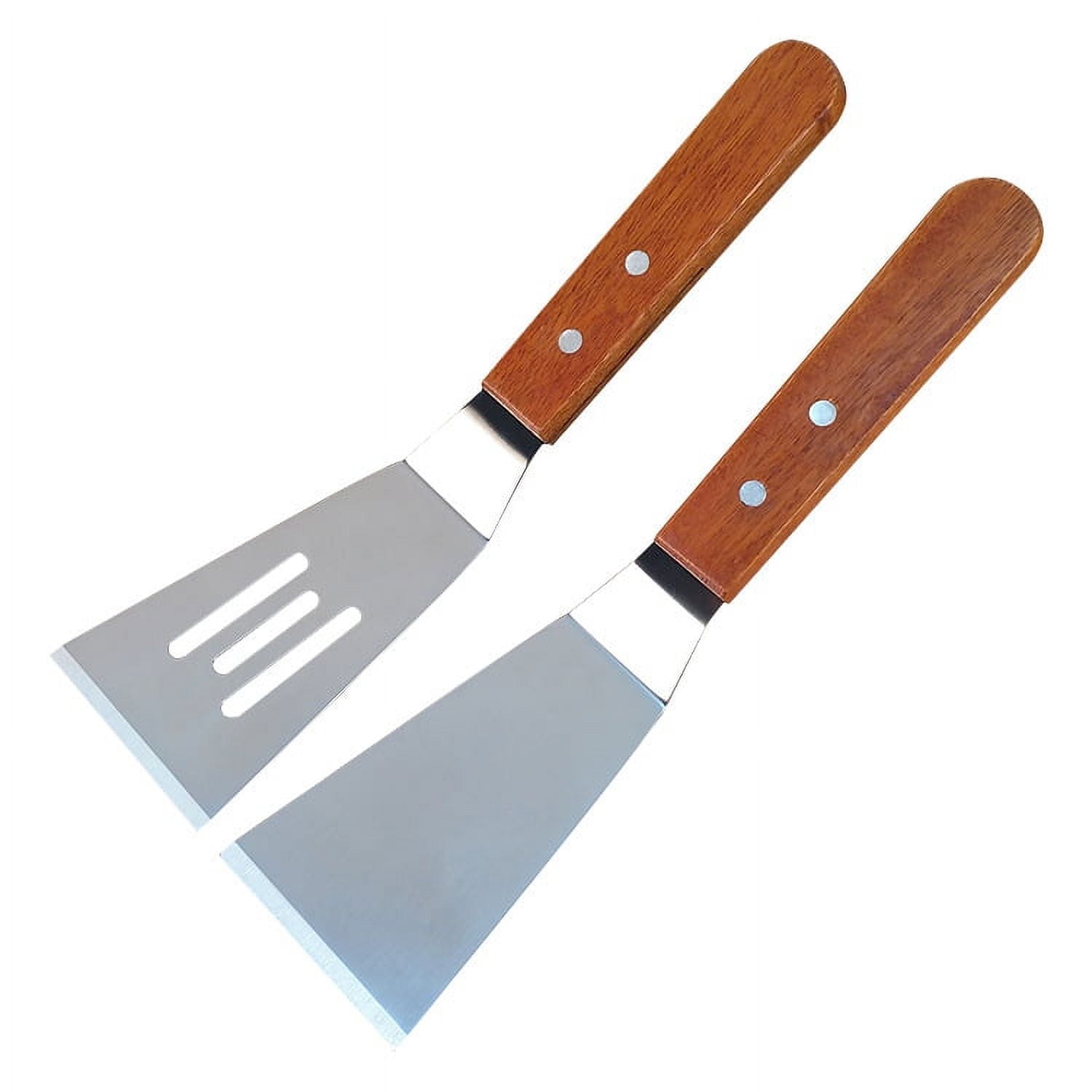 Professional Grade Stainless Steel Spatula Perfect for Cast Iron ...