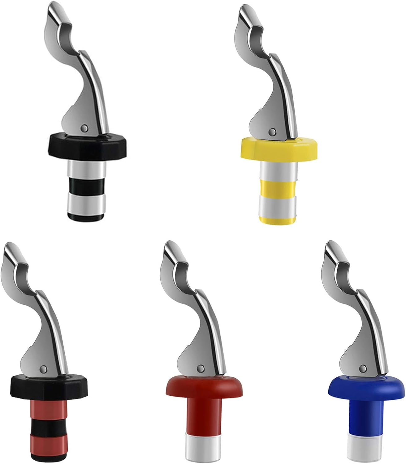 Professional Grade Wine Bottle Stoppers, Leak-proof Design, Reusable ...