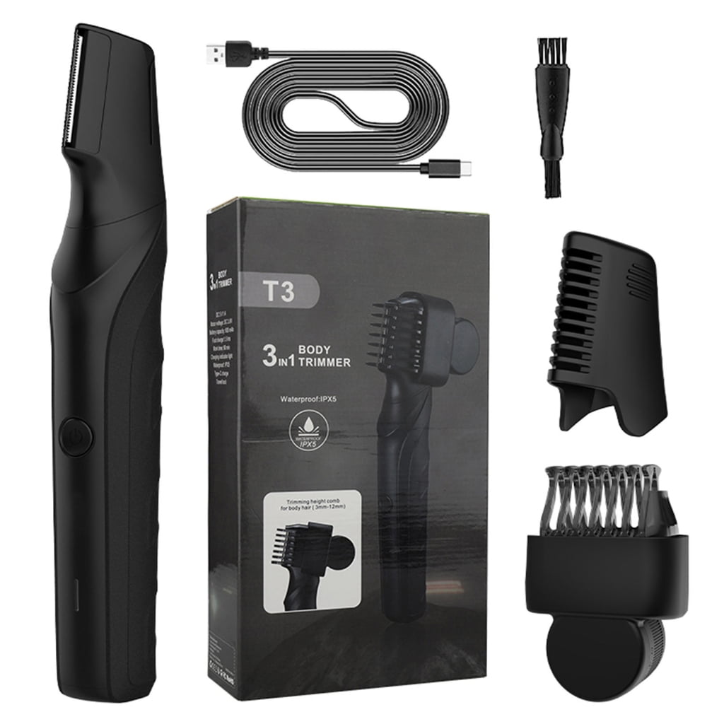 Professional Groin Body Hair Trimmer Shaver for Men Body Grooming ...