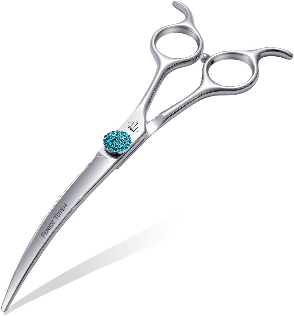 Professional Grooming Curved Shear: 45 Degree Super Curves Scissors for ...