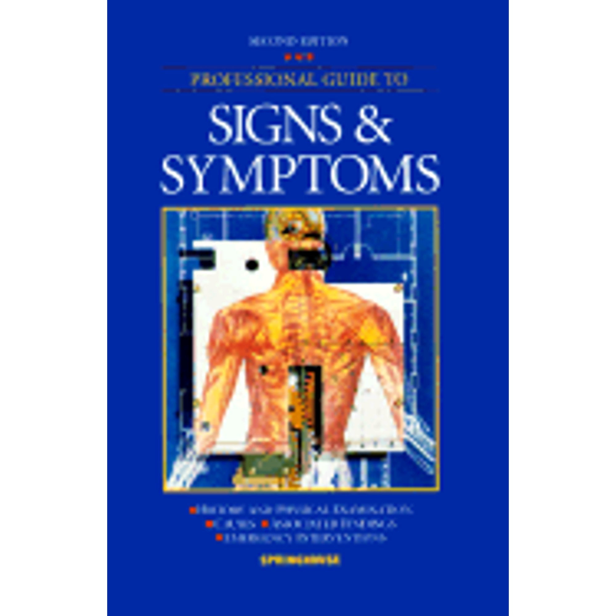 Pre-Owned Professional Guide to Signs & Symptoms (Hardcover) 0874348560 ...