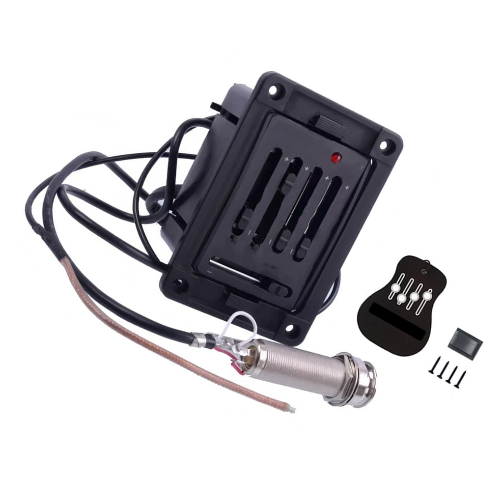 Professional Guitar Pickup Amplifier with EQ Controls Phase Switches ...