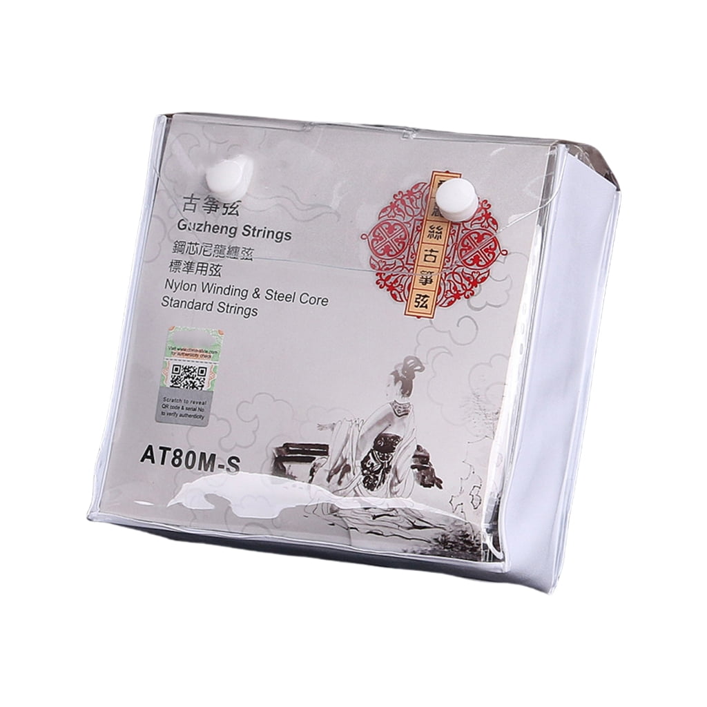 Professional Guzheng Strings Replacement Bright Tone Nylon Winding 1-21 ...