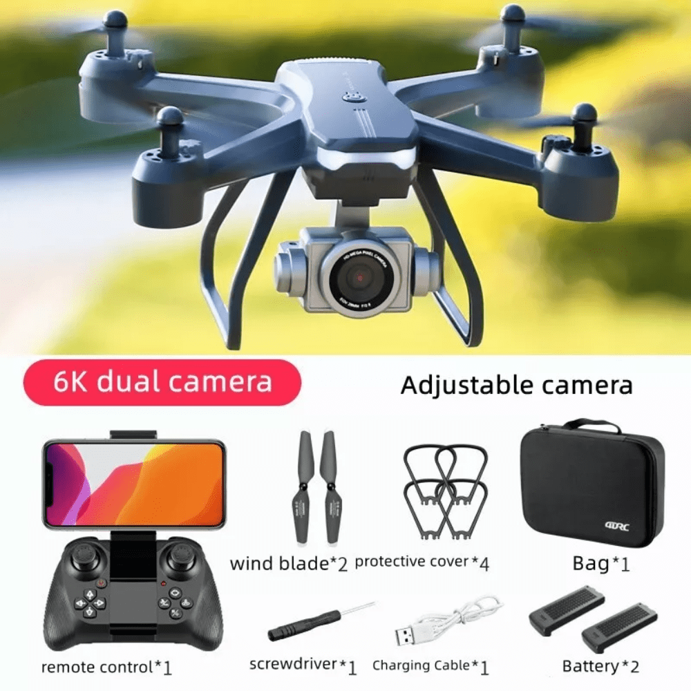 Professional HD Dual Camera Drone – 1080P FPV Quadcopter with 2 ...
