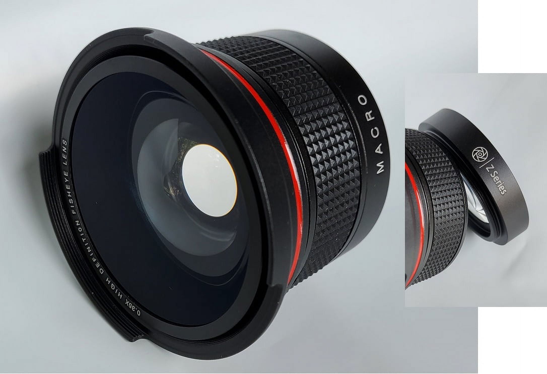 Professional HD Fisheye Lens for Canon EOS Rebel T1i T2i T5i SL1 EOS M ...