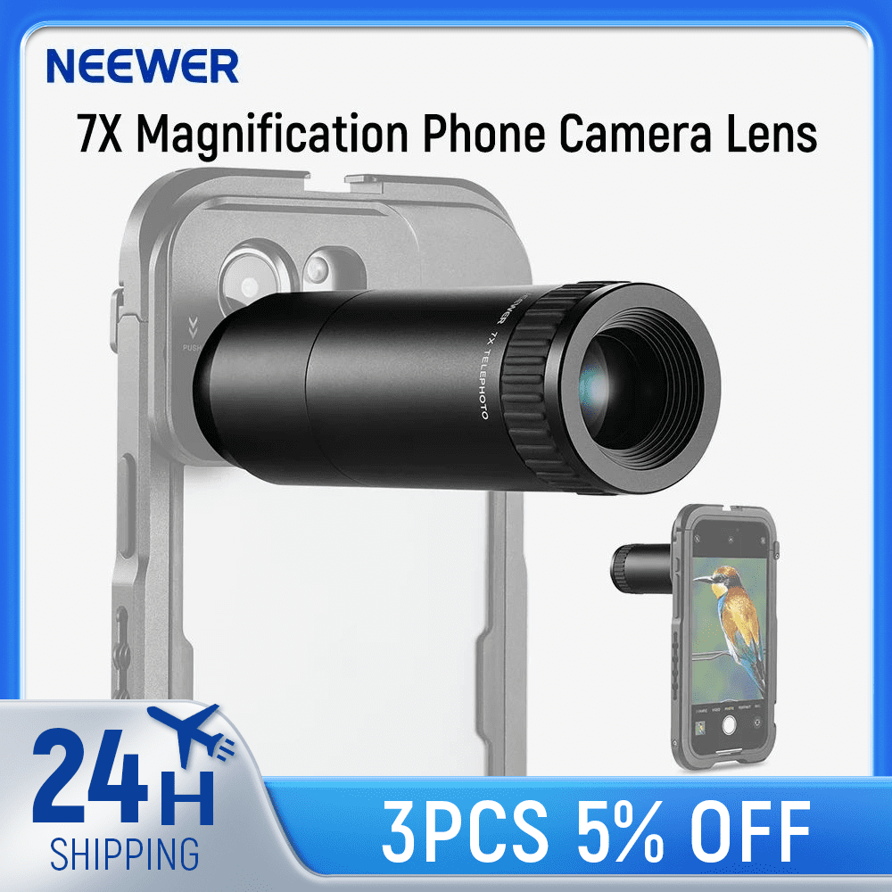 Professional HD Telephoto Lens For Smartphones - 7X Optical Zoom Lens ...