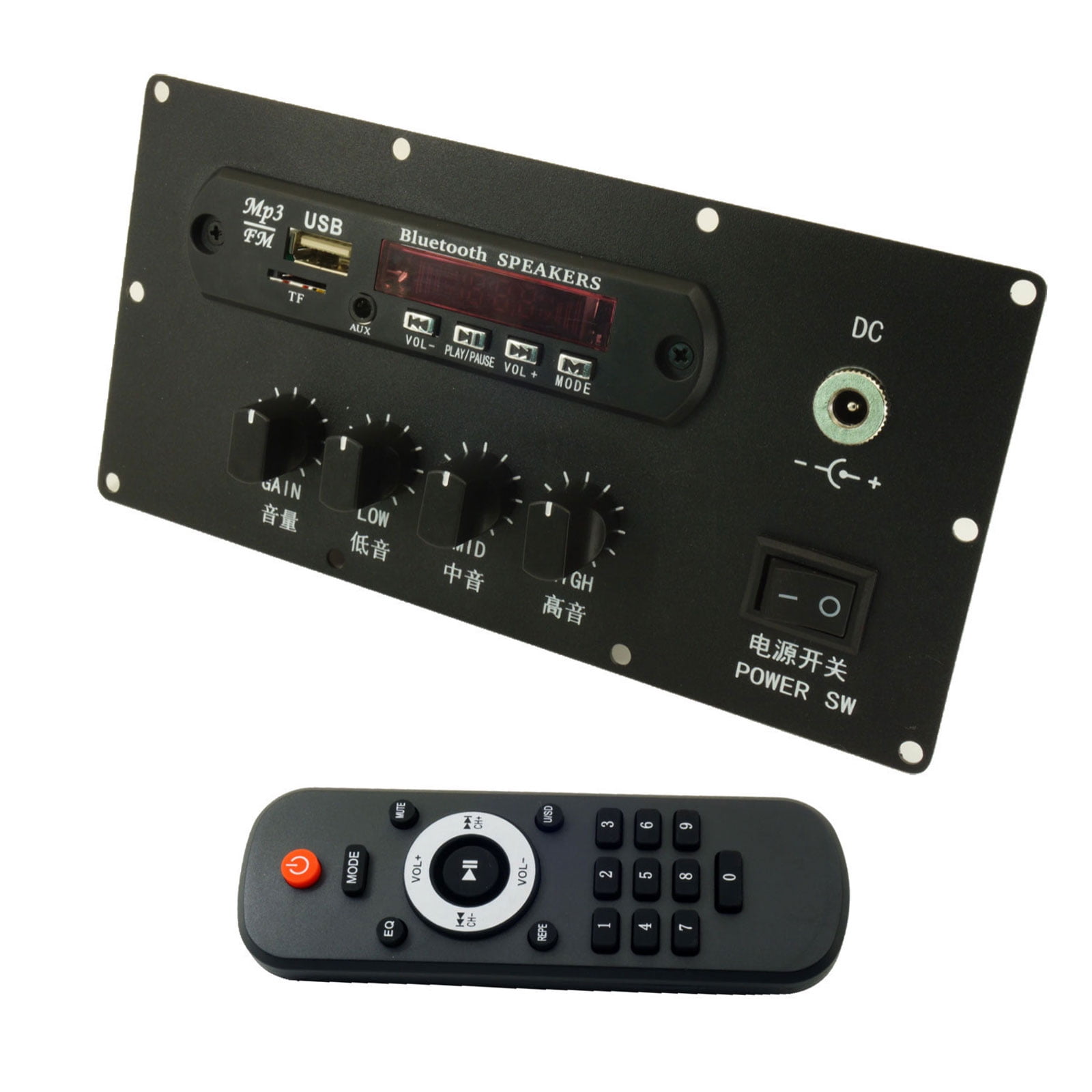 Professional HIFI Outdoor Loudspeaker NE5532 Preamp Tone Board with 3 ...