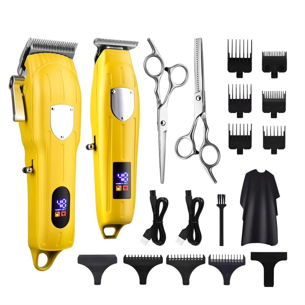 Professional Hair Clipper Set Trimmer For Men Barber Hair Cutting ...