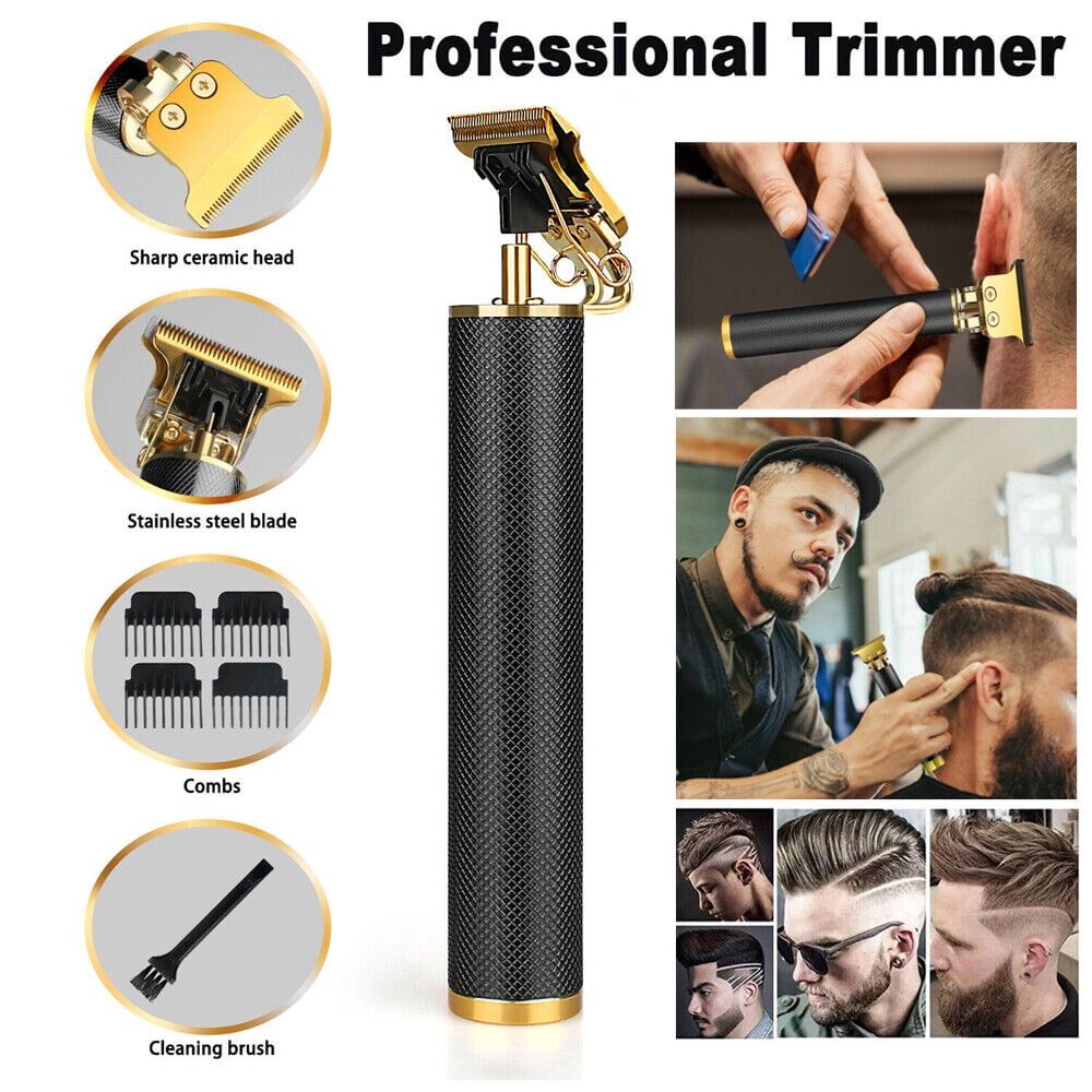 Professional Hair Clippers Cordless Trimmer Shaving Machine Cutting ...