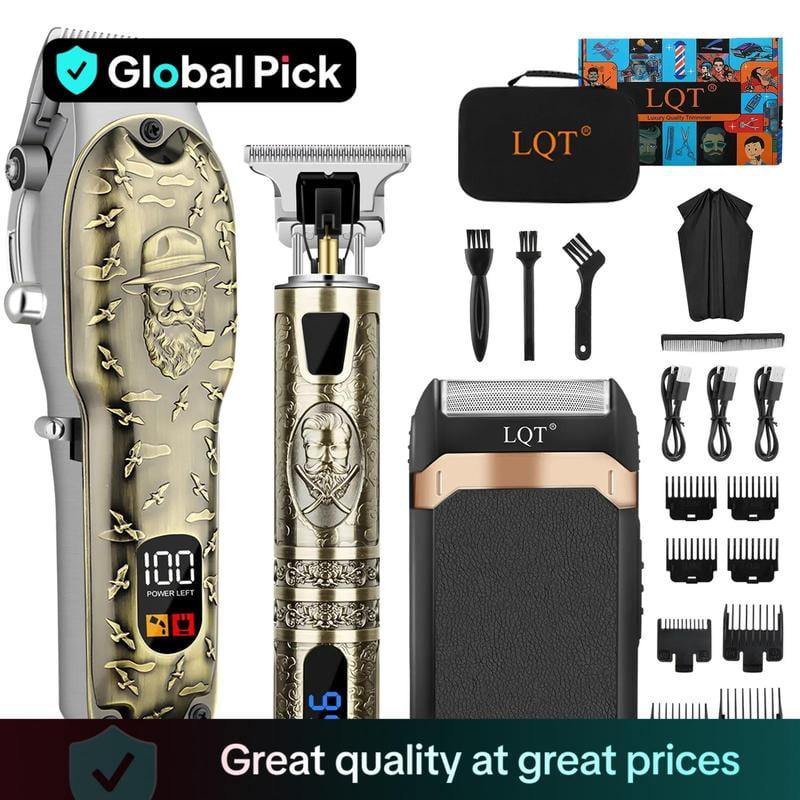 Professional Hair Clippers for Men, 7000 RPM, USB Rechargeable Cordless ...
