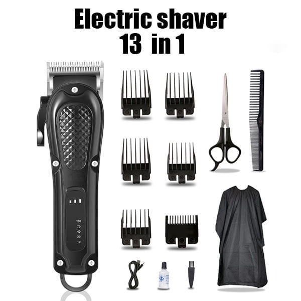 Professional Hair Clippers for Men - Cordless & Corded 13-in-1 Barber ...
