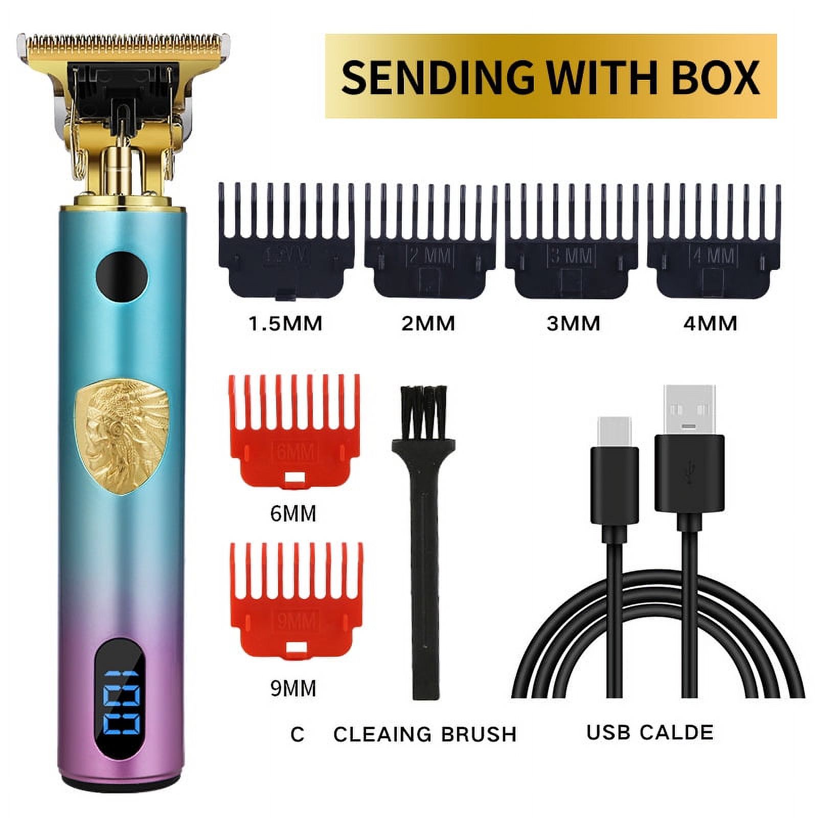 Professional Hair Clippers Shaver Trimmers Machine Cordless Beard ...