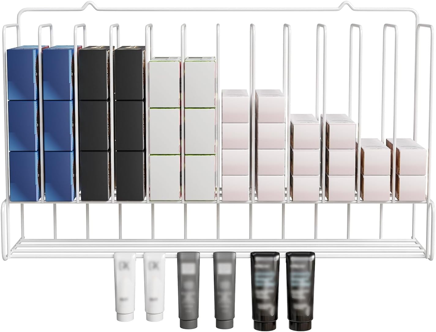 Professional Hair Color Organizer Rack, Metal Salon Hair Color Tube ...