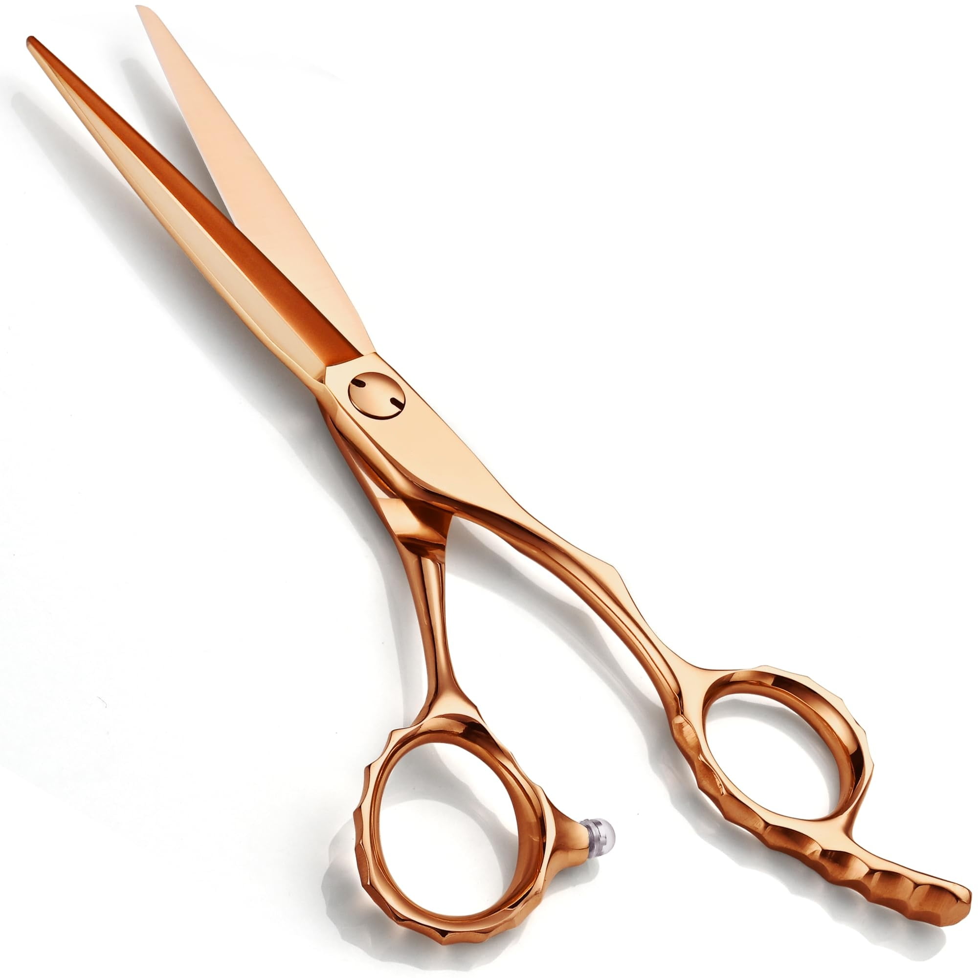 Professional Hair Cutting Scissors with Luxury 18K Rose Gold Finish 6.5 ...