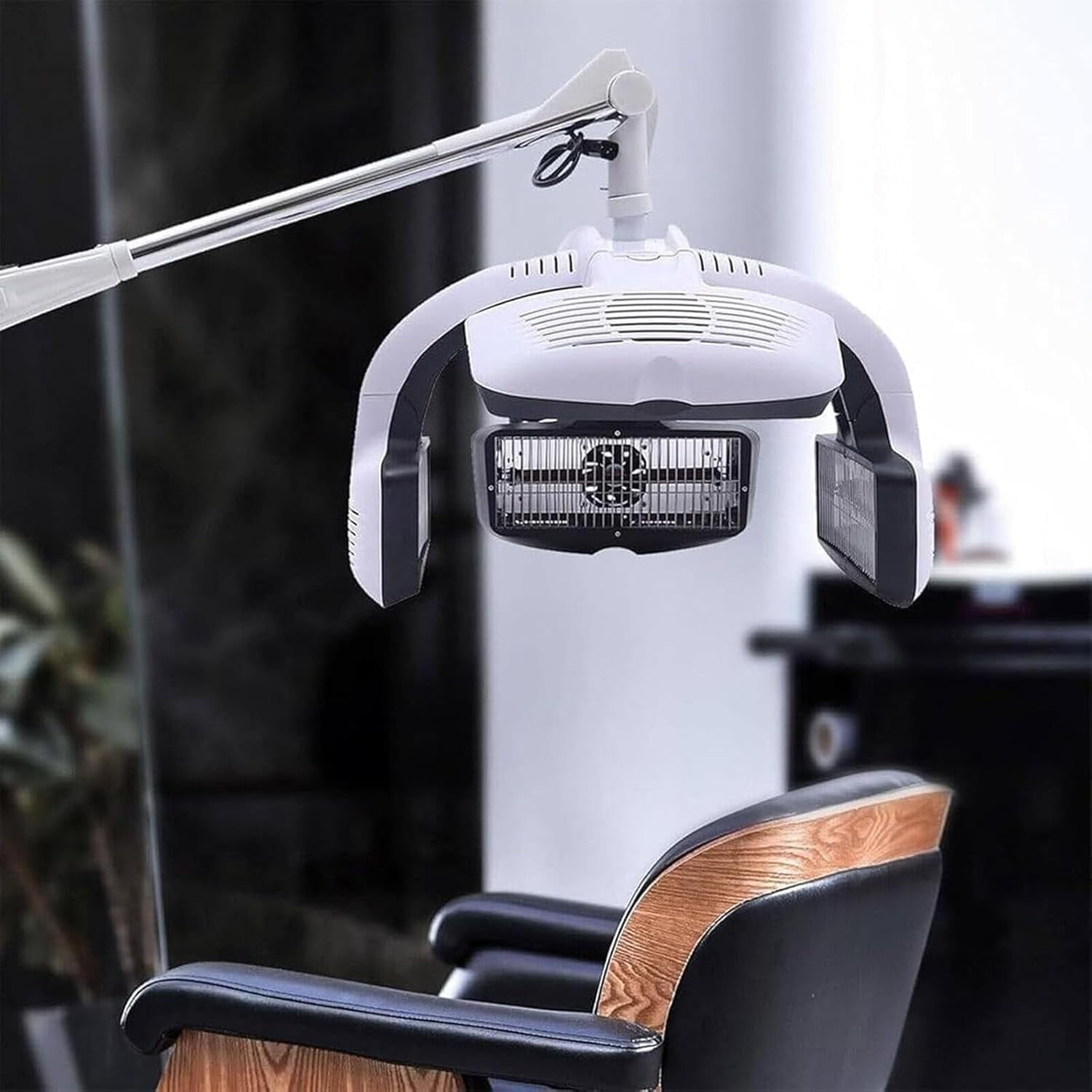Professional Hair Dryer,Discs Wall-Mount Infrared Hair Steamer Hair ...