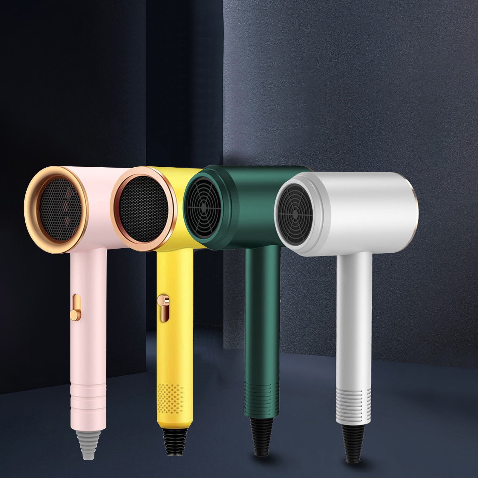 Professional Hair Dryer Ionic Hot Air Styler with 3 Speed Settings, 3 ...