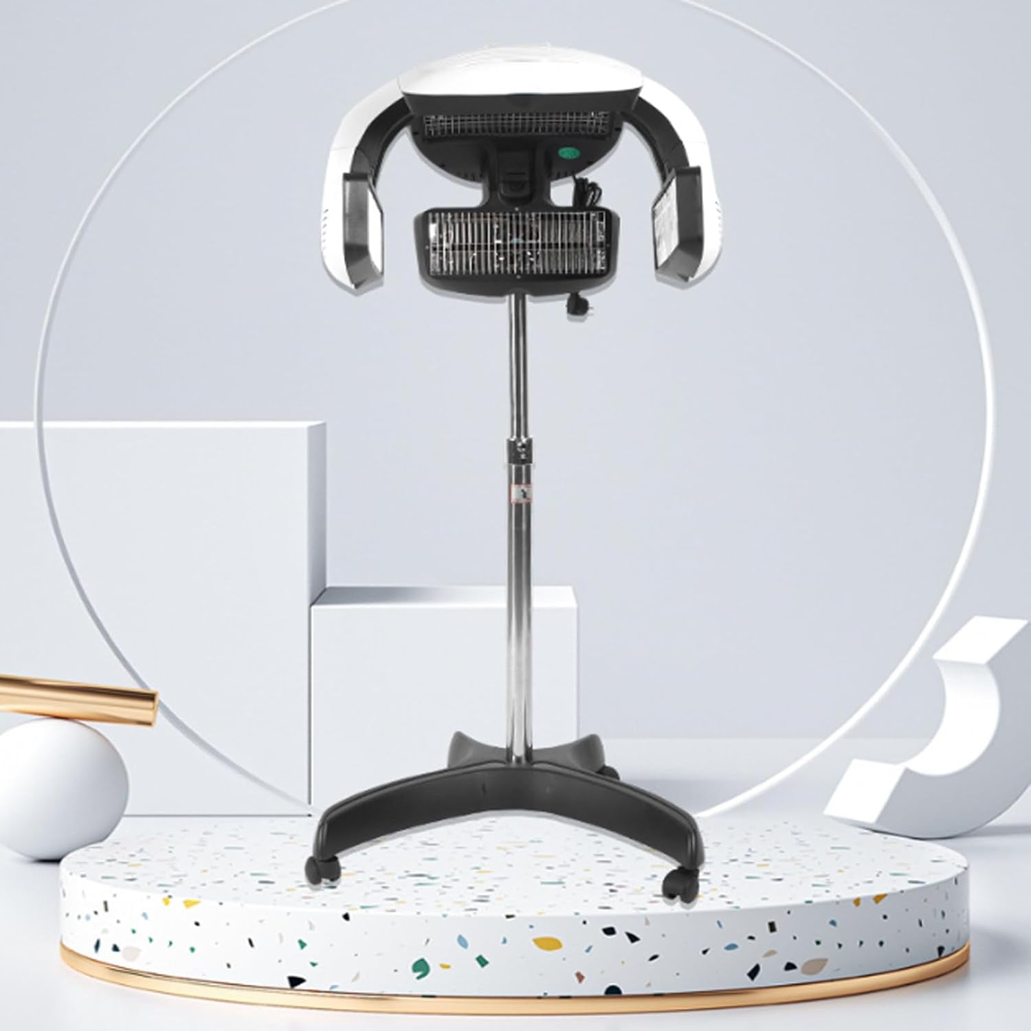 Professional Hair Dryer,Wall-Mount Infrared Hair Treatment,Adjustable ...