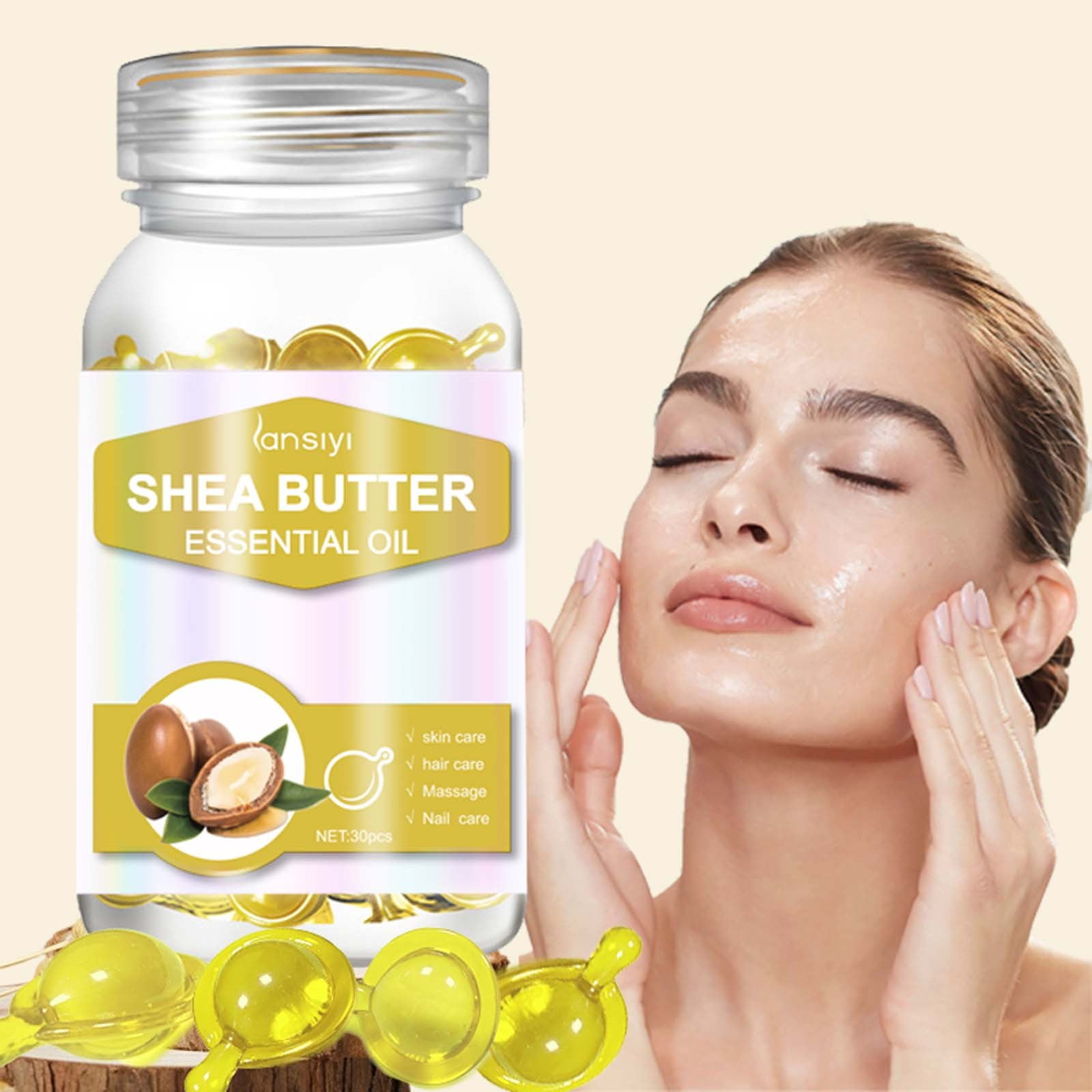 Professional Hair Oil Treatment Capsules 30-Pack (30ml Total) - Deep ...