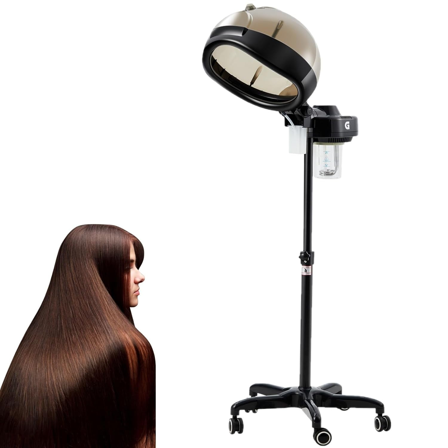 Professional Hair Steamer, Standing Hair Steamer for Hairdressing Care ...