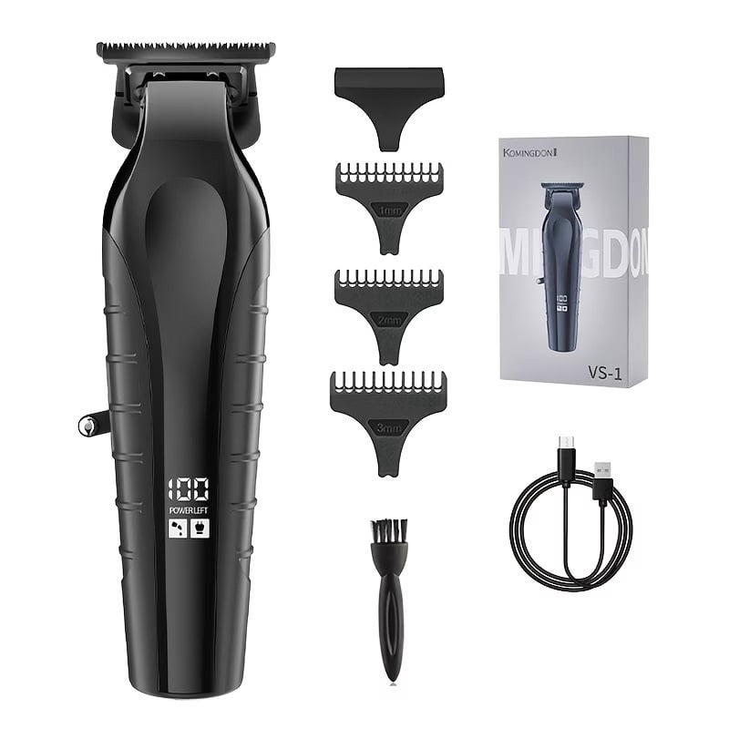 Professional Hair Trimmer for Men - USB Rechargeable Electric Beard ...