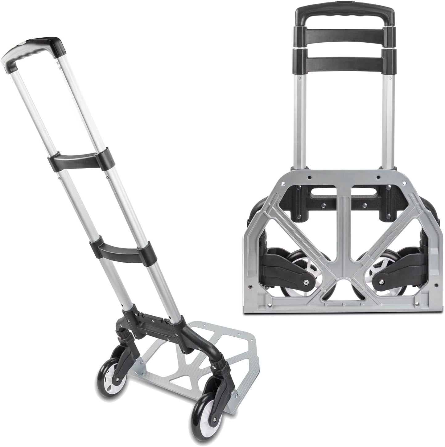 Professional Heavy-Duty 150 Pound (lb) Capacity Aluminum Folding Hand ...