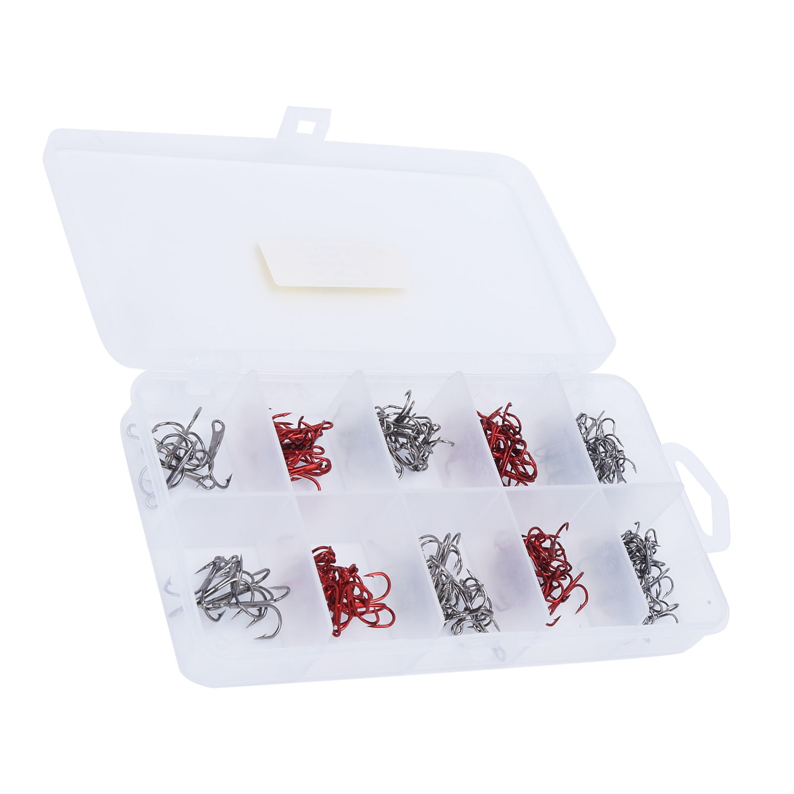 Professional High Carbon Steel Fishing Triple Hooks Set Treble Hooks ...