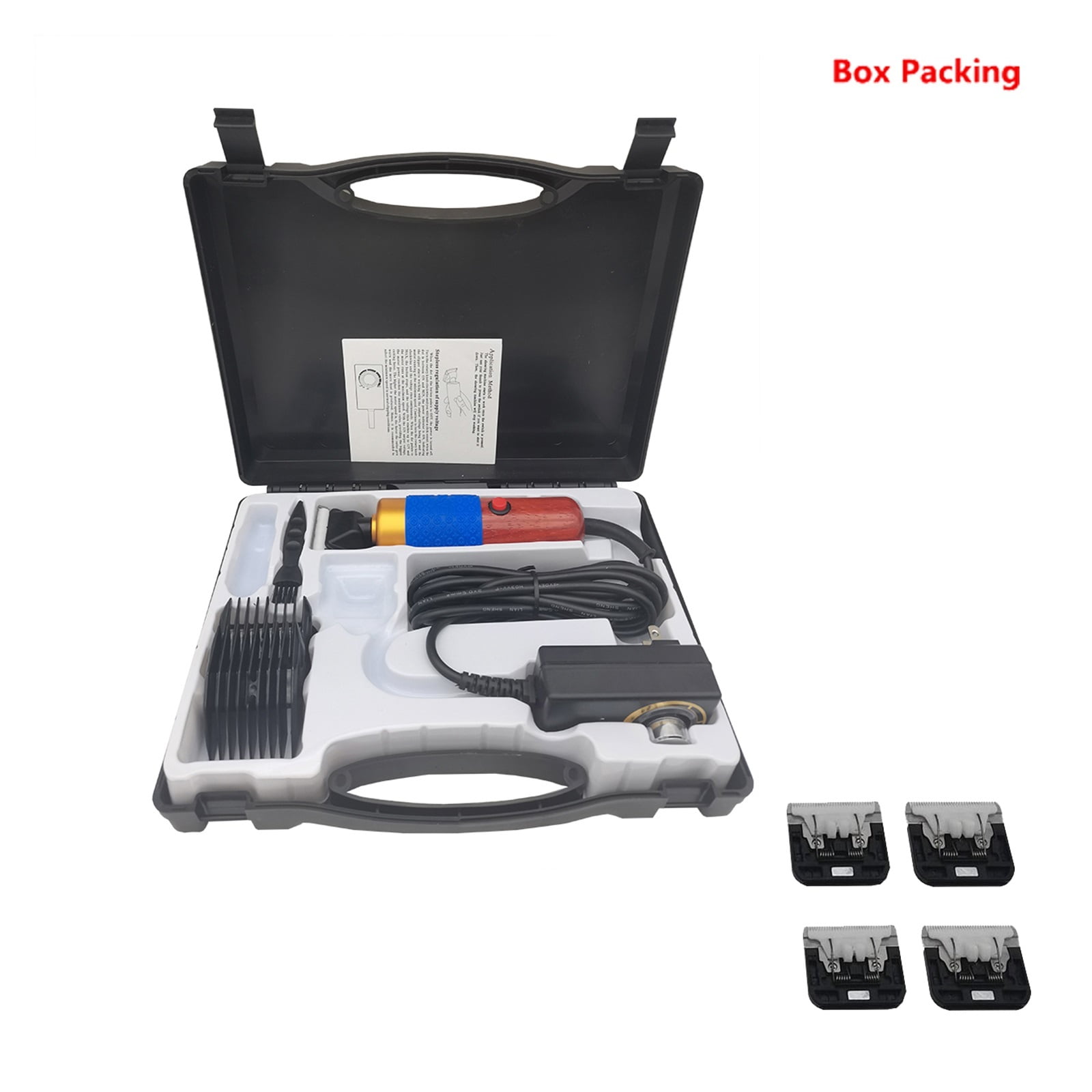 Professional High Power 200W AC Electric Pet Clipper Cutting Machine ...