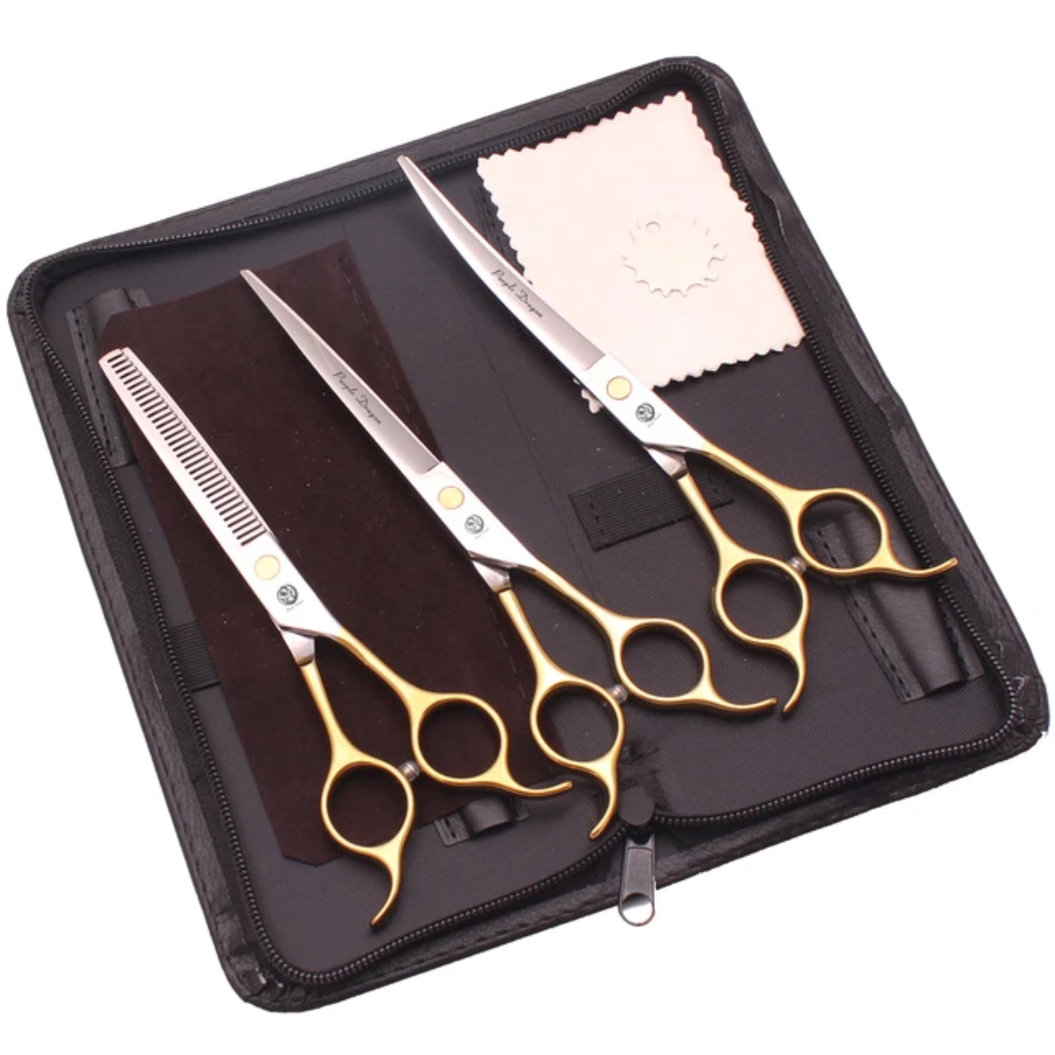 Professional High-Quality Stainless Steel Dog Grooming Scissors Set ...