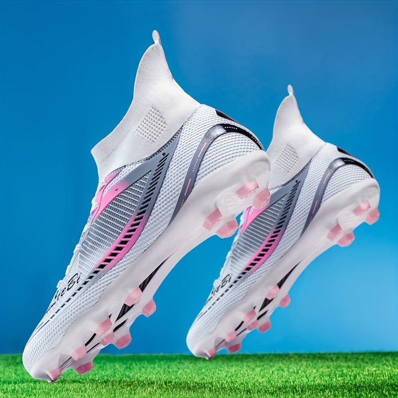 Professional High Top FG Soccer Cleats - Non-Slip, Wear-Resistant ...