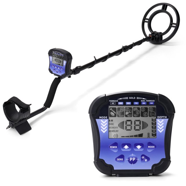 Professional Handheld Metal Detector with LCD Display, High Accuracy, 5 ...
