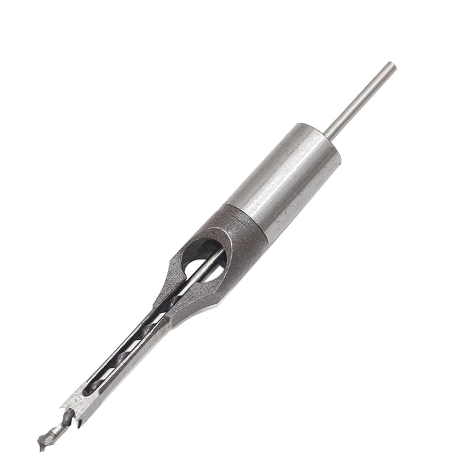 Professional Hollow Square Hole Saw Set - Bearing Steel Mortising Drill ...