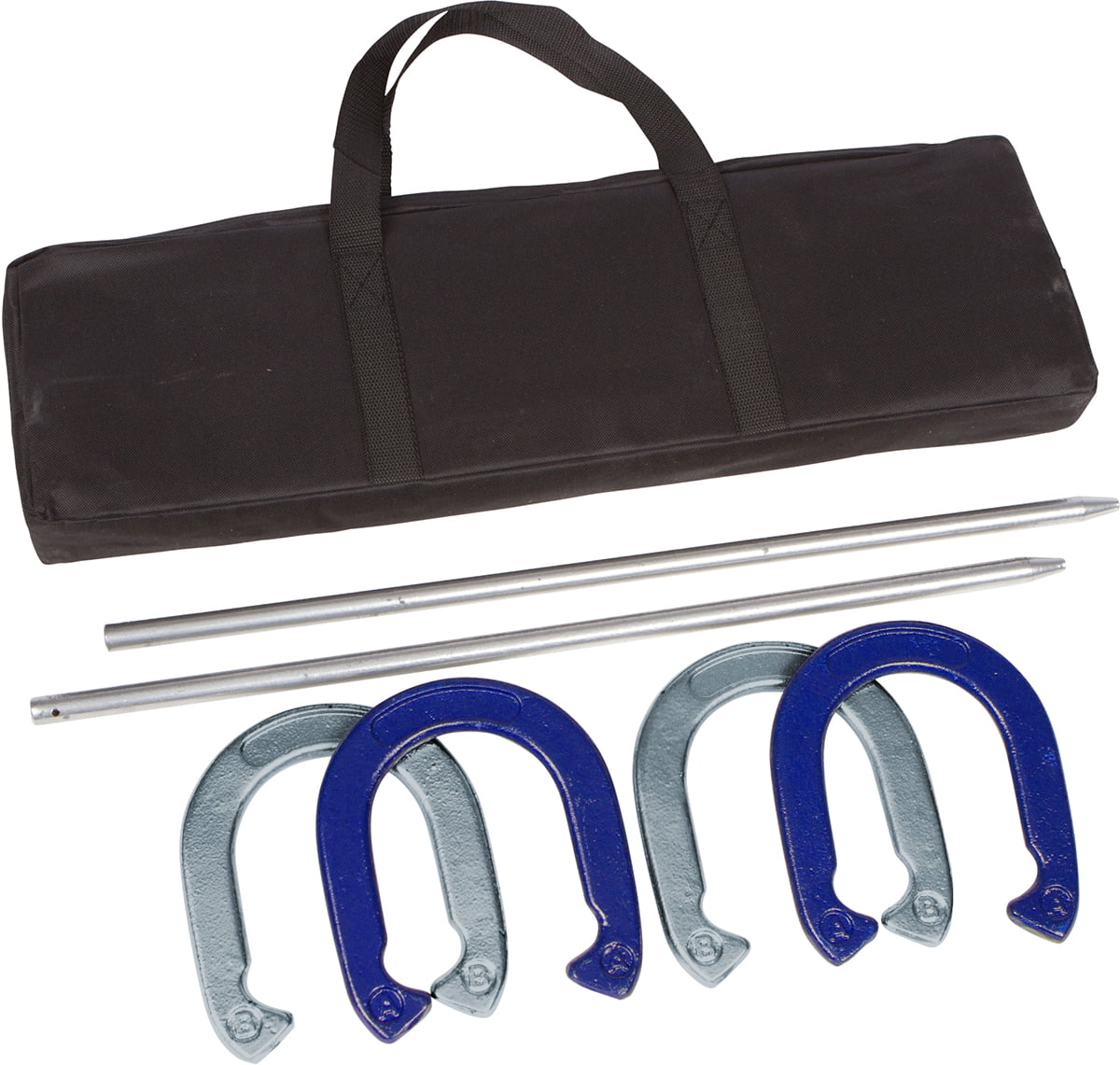 Professional Horseshoe Set - Powder Coated and Waterproof Steel - by ...