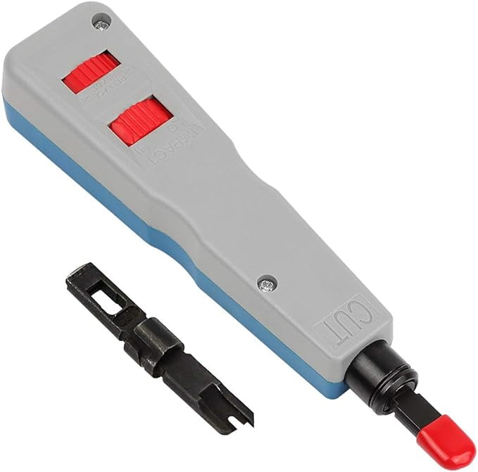 Professional Impact 110 Ethernet Punch Down Tool with Enlarged Blade ...