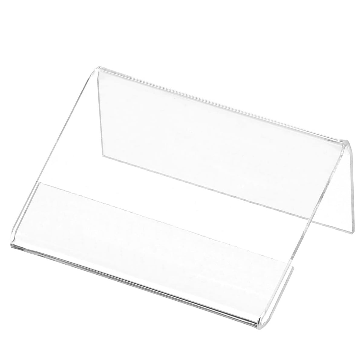 Professional Impact L Shaped Display Stand, Clear Acrylic Sign Display ...