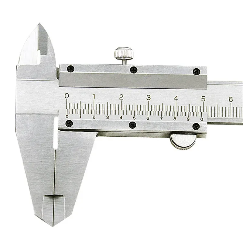 Professional Industrial Vernier Caliper Carbon Steel Precision Measurement Four Use Metric ...