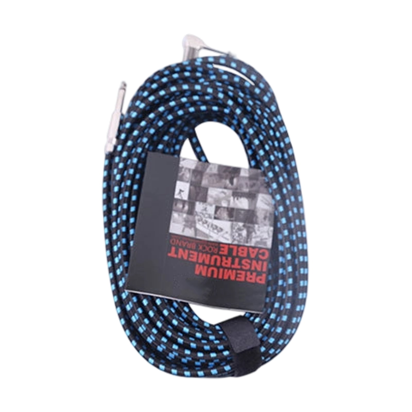 Professional Instrument Cord Double-Shielded PVC Jackets Gold-Plated ...