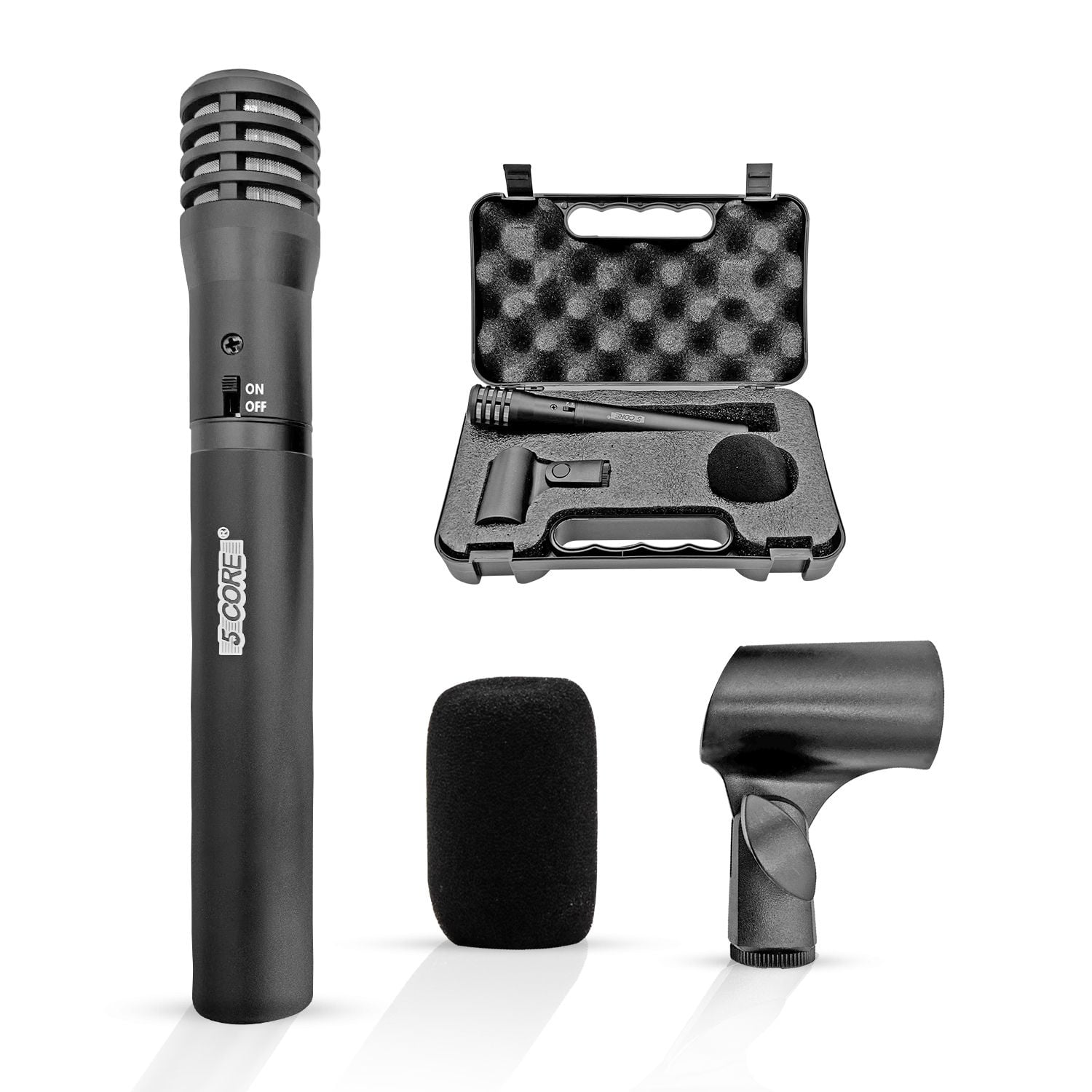 Professional Instrument Microphone Pencil Mic Condenser Cardioid ...