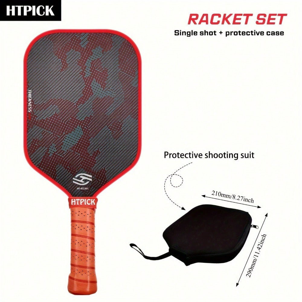 Professional Kevlar Pickleball Paddle – 16mm Core With Cold Pressed ...
