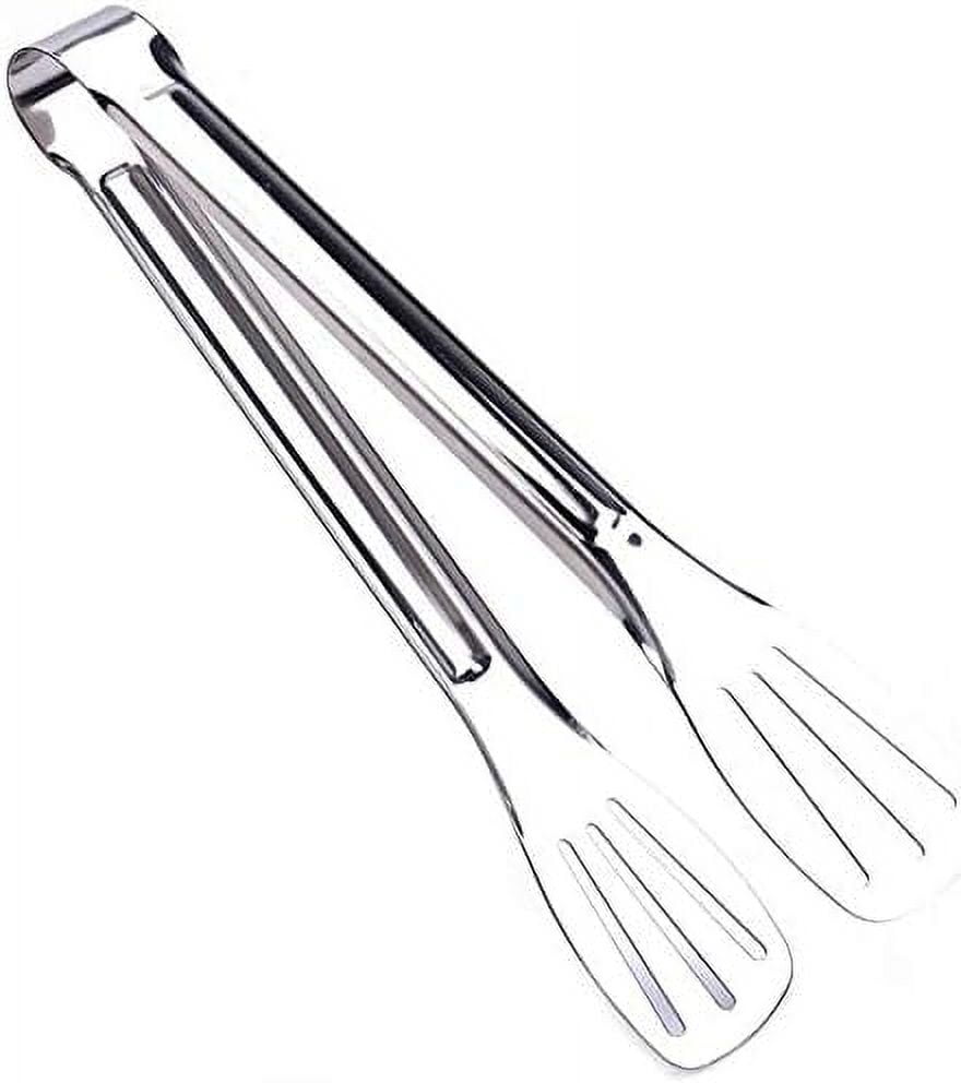 Professional Kitchen Tongs, Serving Tongs - Stainless Steel, Perforated ...