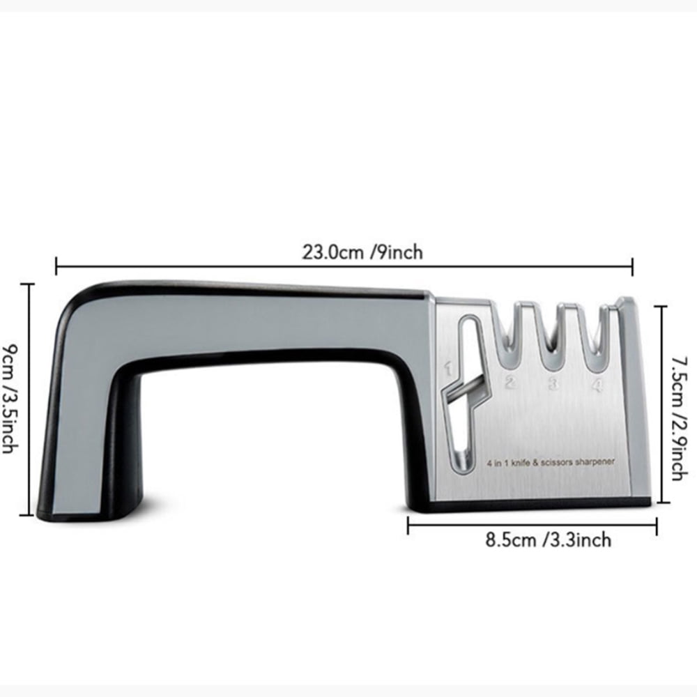 Professional Knives Sharpener 4 In 1 Cutter Scissor Sharpening Tool for ...