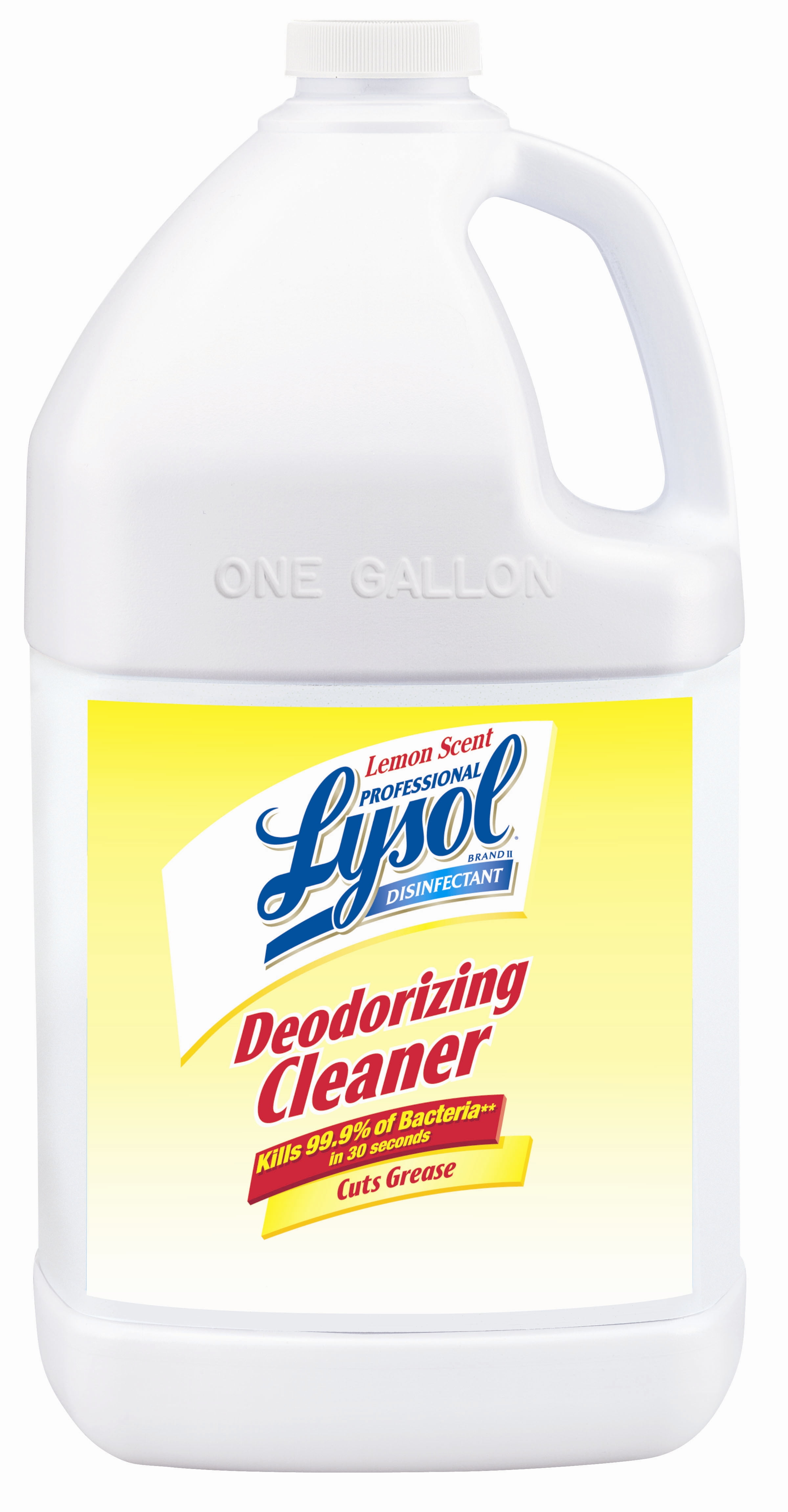 Professional Lysol Lemon Scent Disinfectant Deodorizing Cleaner ...