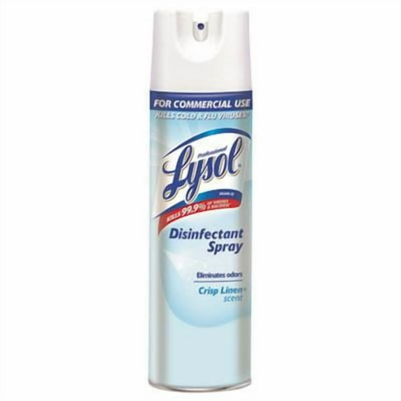Professional LYSOL® Brand Disinfectant Spray, Crisp Linen, 19 oz ...