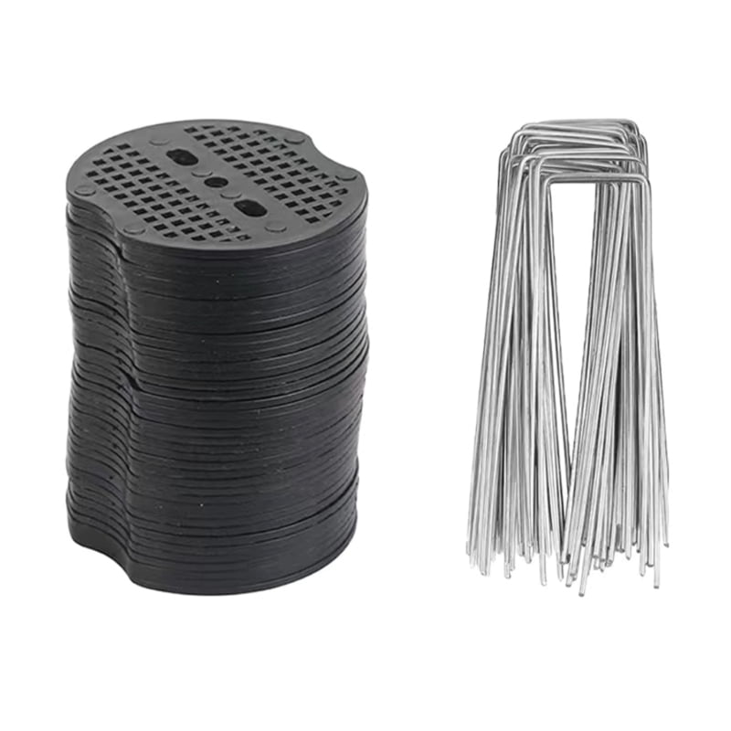 Professional Landscaping Staple with Hook Galvanized Garden Staple with ...